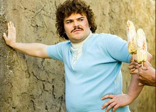 Nacho Libre Corn In Eye Scene