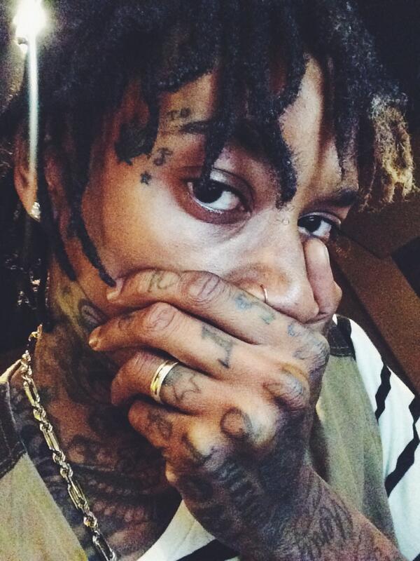 Wiz Khalifa Tattoos Face