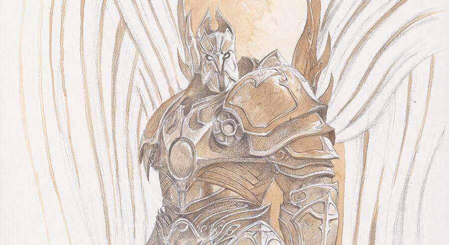 Diablo 3 Concept Art Angel