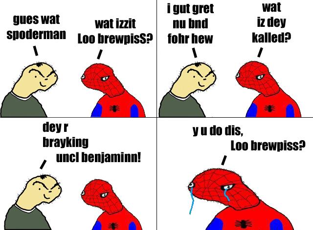 Spoderman Sweg