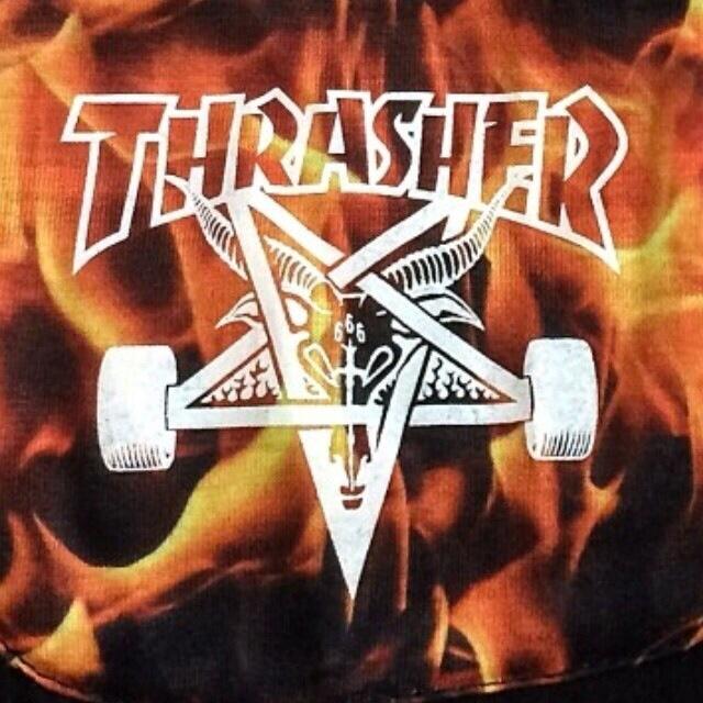 Thrasher Tie Dye Wallpaper