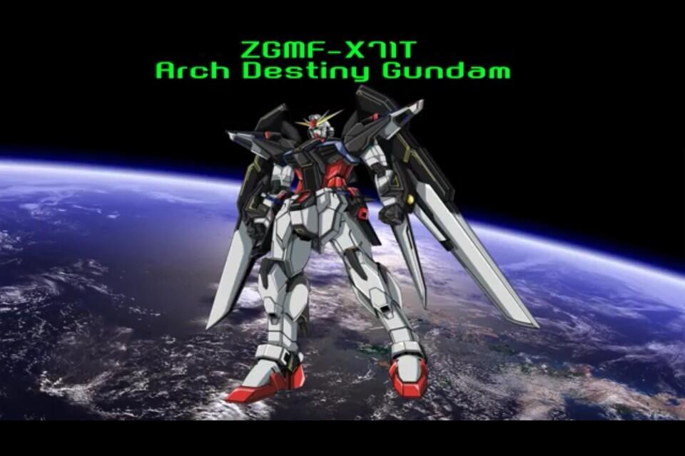 Zgmf X71t Arch Destiny Gundam