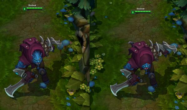 Nighthunter Rengar League Of Legends Night Hunter Rengar HUD By