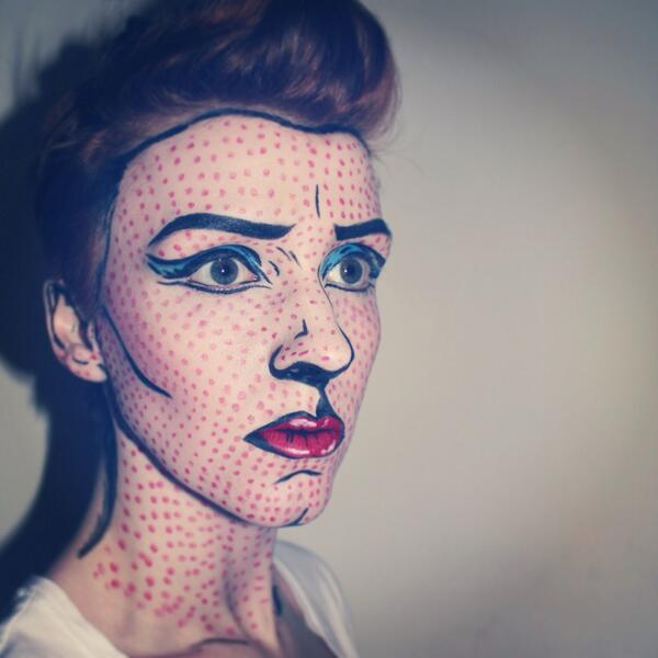 Roy Lichtenstein Makeup
