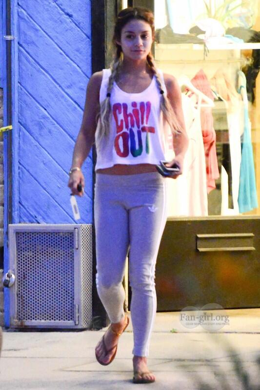 Vanessa Hudgens Workout