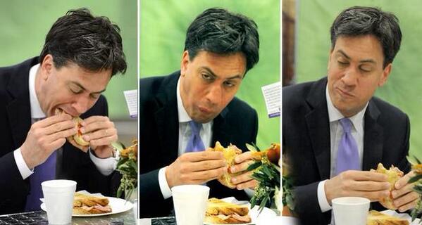 Ed Miliband struggles with a bacon butty : r/CelebritySandwiches