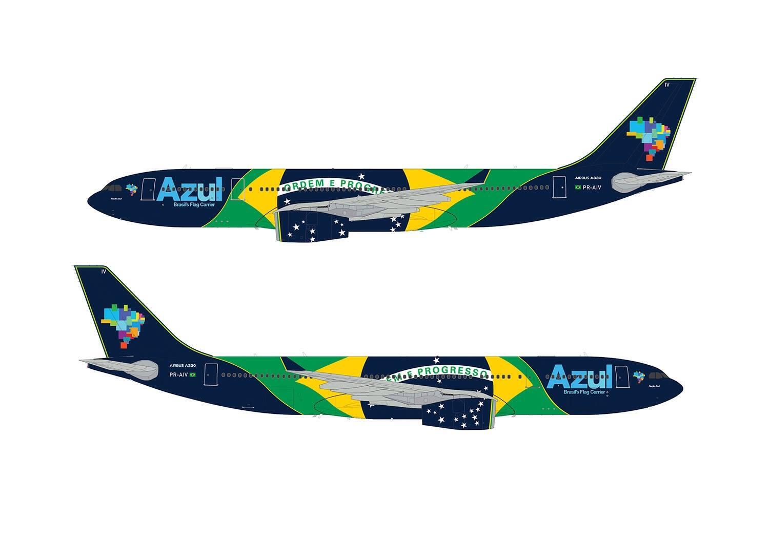 Azul Presents Special A330 Livery - Airliners.net