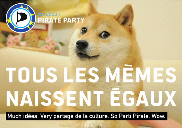 European 'Pirate Party' wants doge for president :P : r/dogecoin
