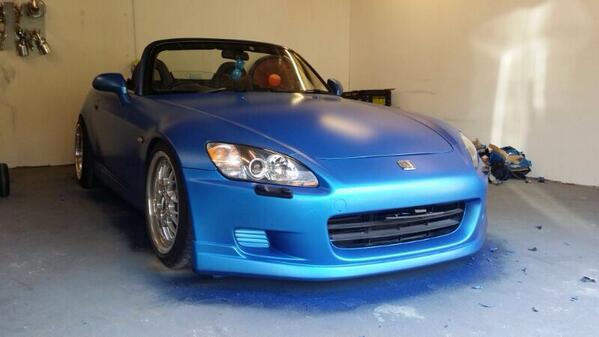 Cobalt Blue Plasti Dip Rims