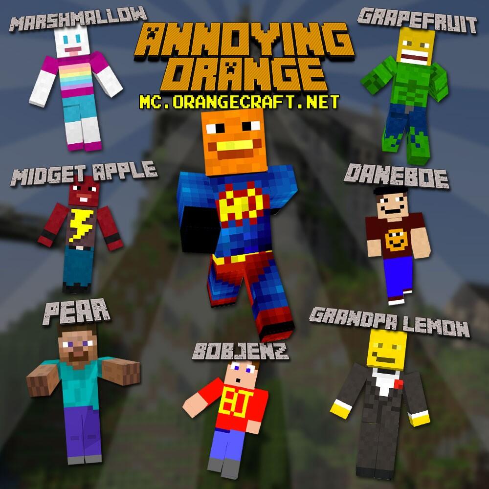 Orangecraft The Annoying Orange Minecraft Server Orangecraft.net
