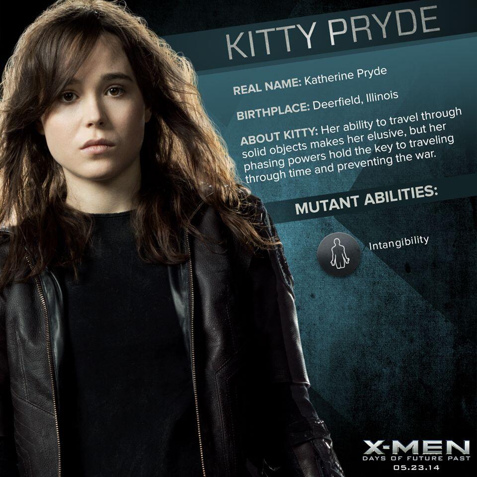 Kitty Pryde Ellen Page