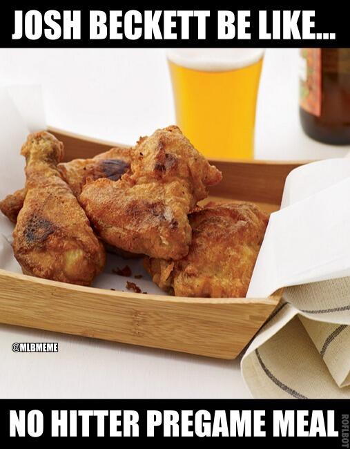 Josh Beckett No Hitter Meme