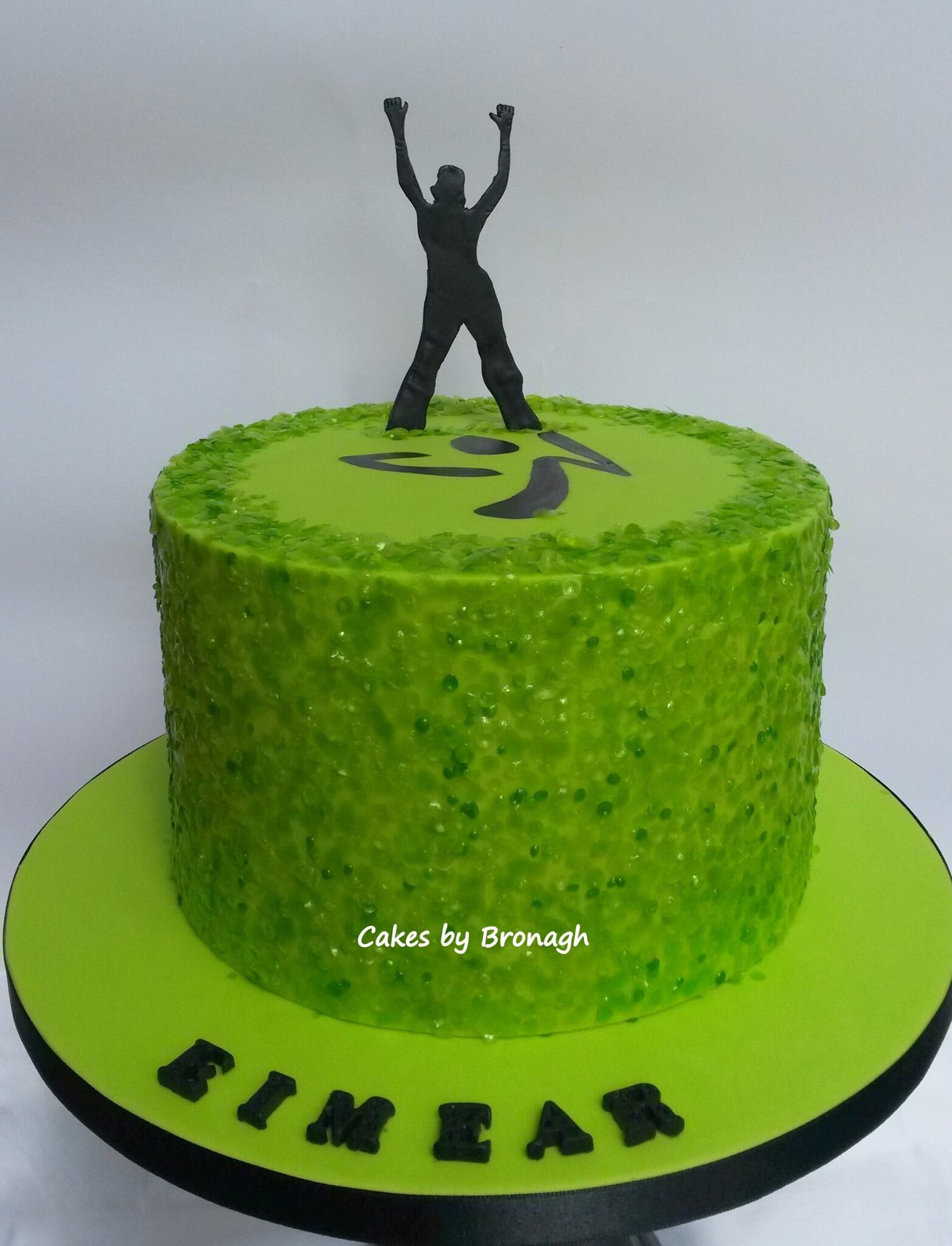 Zumba Cake Decorating Ideas