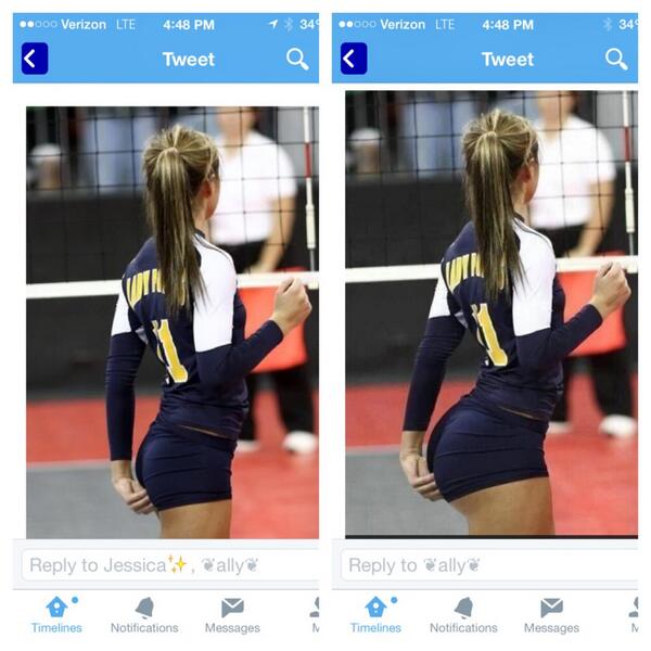 Volleyball Girls Ass