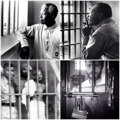 Nelson Mandela Martin Luther King Mahatma Gandhi