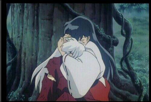 Inuyasha Crying Over Kagome