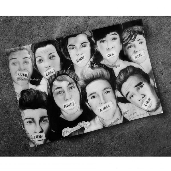 5sos Drawing