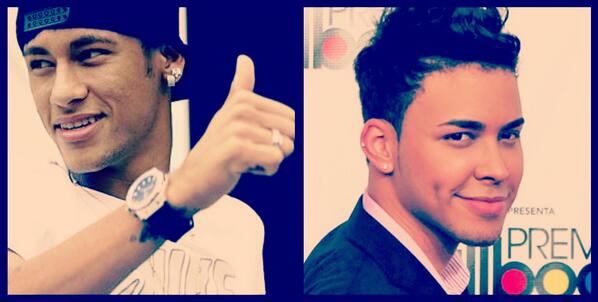 Neymar Jr y Prince Royce