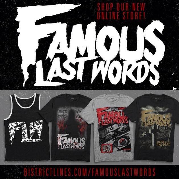 Famous Last Words Band Logo