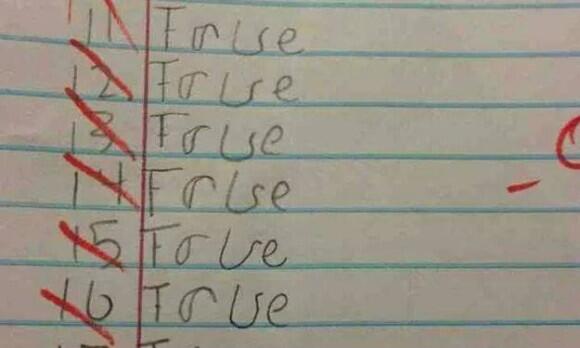 How To Answer True/False Questions So You Are Never Wrong (via ...