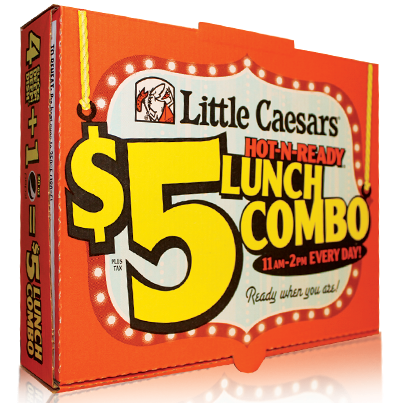 Little Caesars Pizza Box