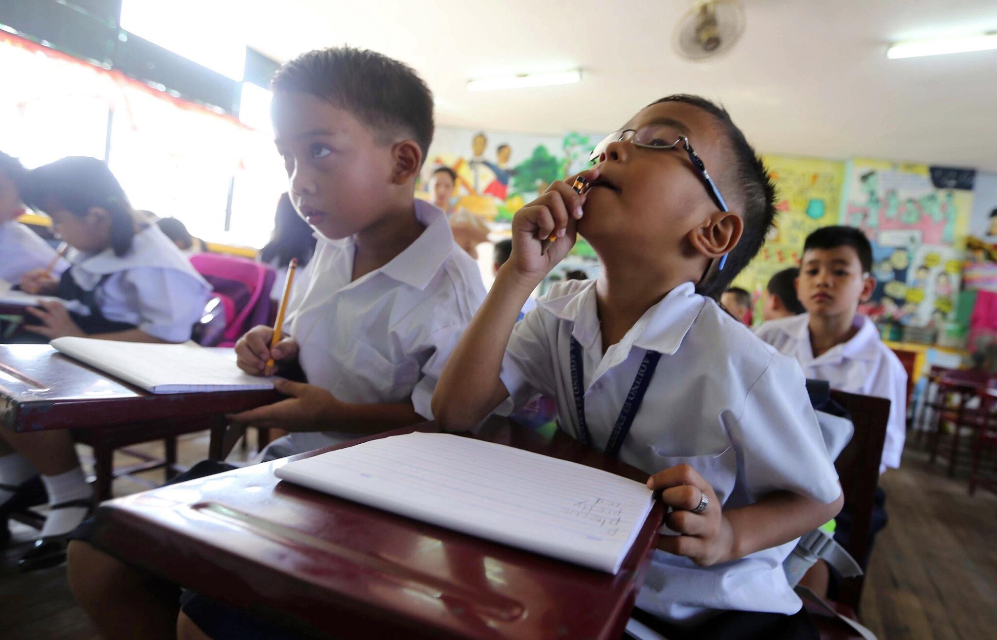Filipino Elementary Student