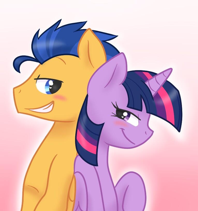 My Little Pony Twilight Sparkle And Flash Sentry Kiss