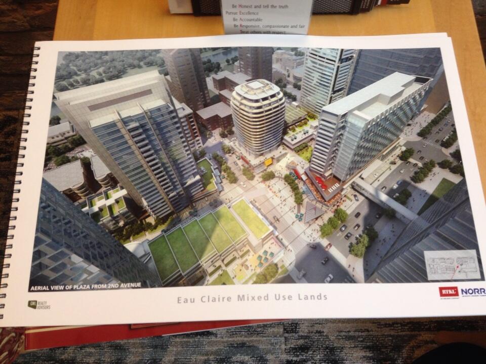 CALGARY | Eau Claire Mixed Use Lands 7 towers. - SkyscraperPage Forum