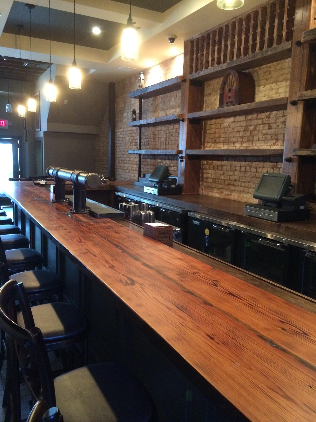 How To Build A Commercial Bar Top