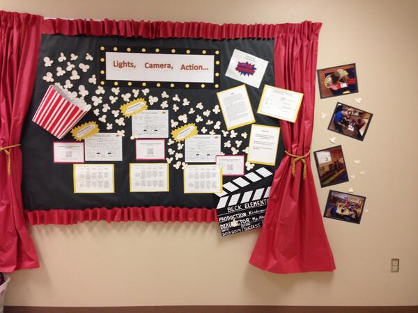 Lights Camera Action Bulletin Board Ideas