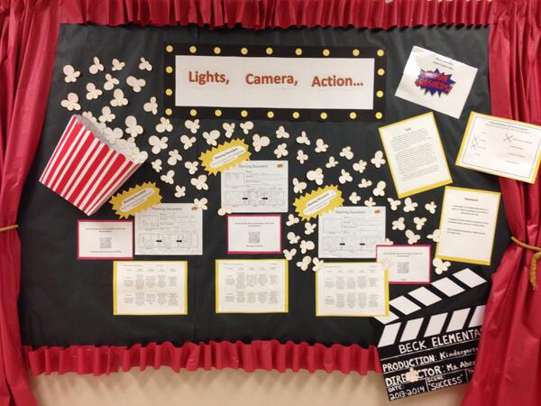 Lights Camera Action Bulletin Board Ideas 🫶swiftie Teacher Board
