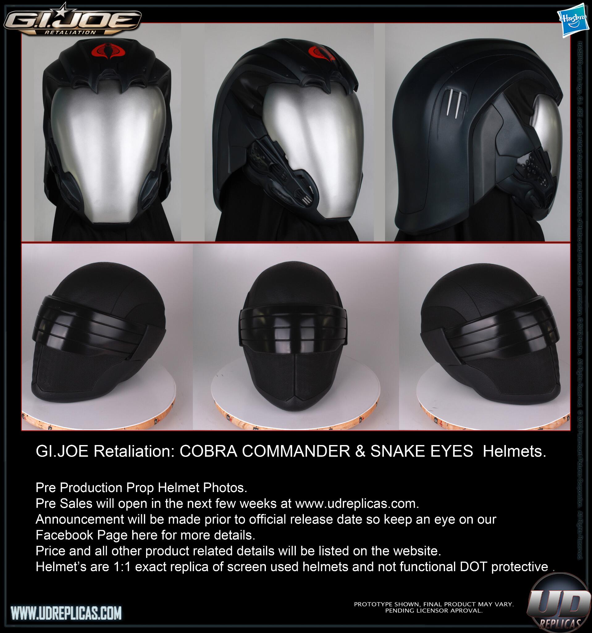 Gi Joe Retaliation Cobra Commander Mask