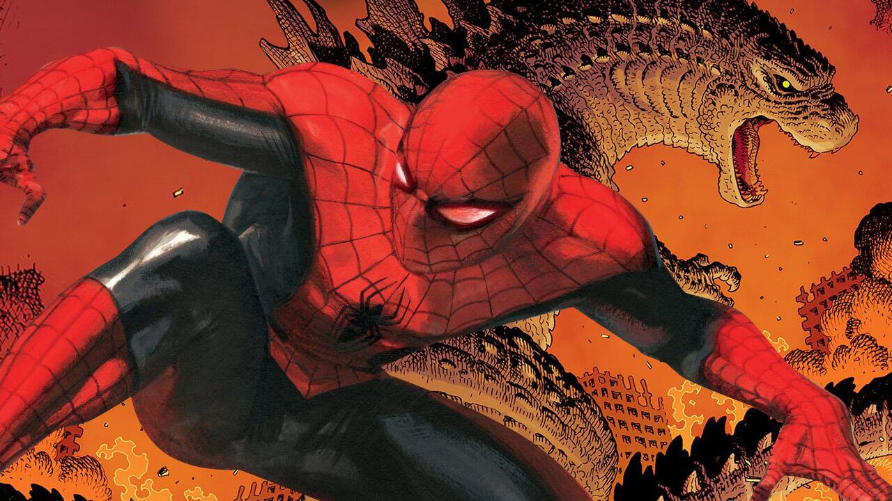 Godzilla Vs Spiderman Justice League Vs. Godzilla Vs. Kong Gets Two