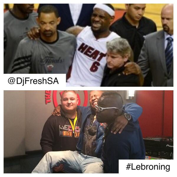 Lebroning Meme