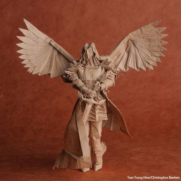 Some of the world's most complex pieces of modern origami are now on ...