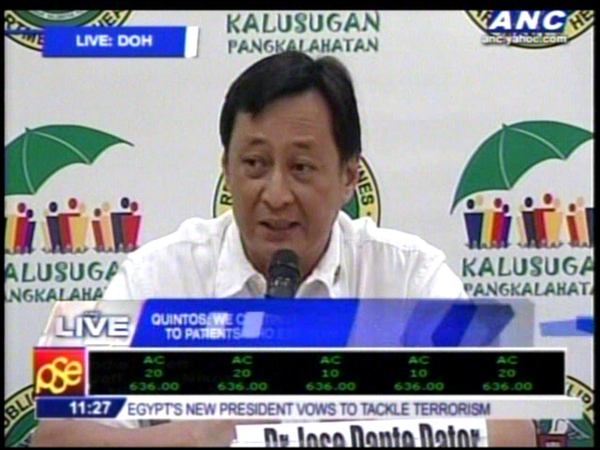 NOW ON ANC: Dr. Jose Dante Dator, Exec. Dir., NKTI | ABS-CBN News ...
