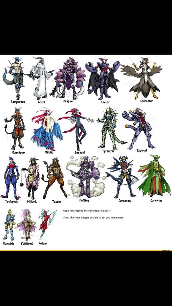 Carnivine Evolution Chart