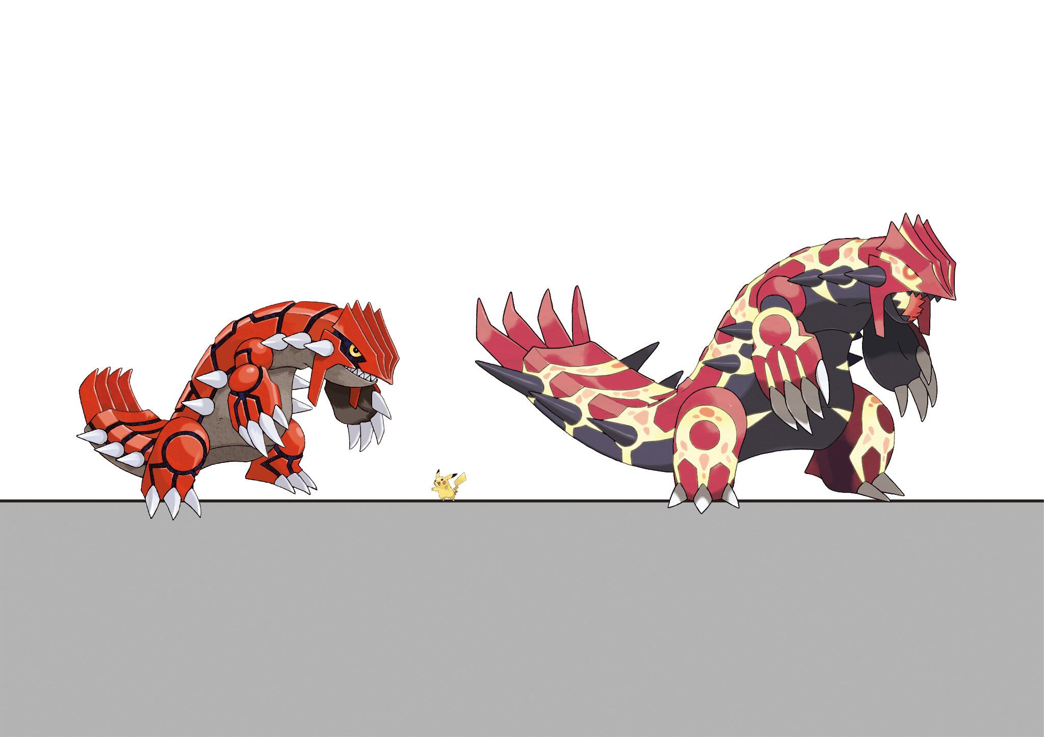Legendary Pokemon Size Comparison