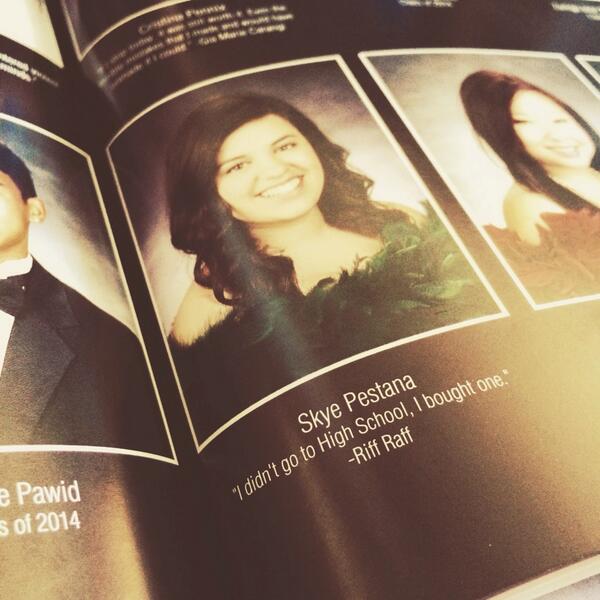 Riff Raff High School Yearbook