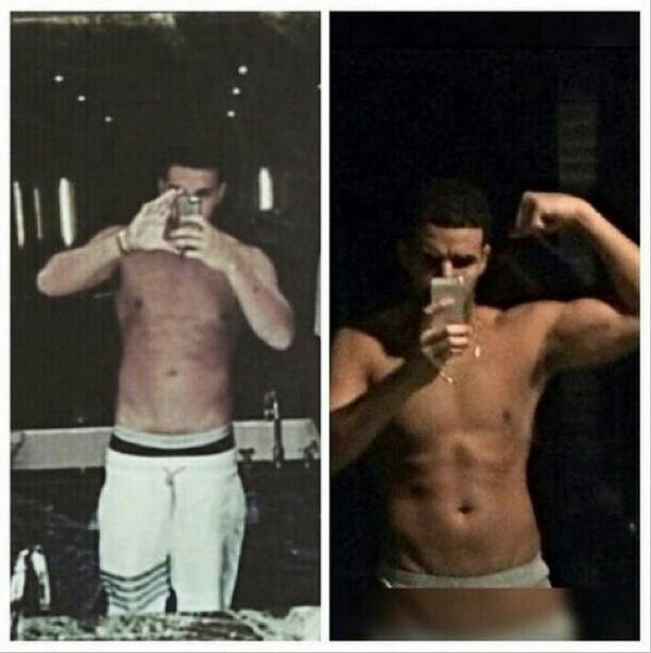 Drake Shirtless Instagram Drake Shares Sweaty Shirtless Selfie After A