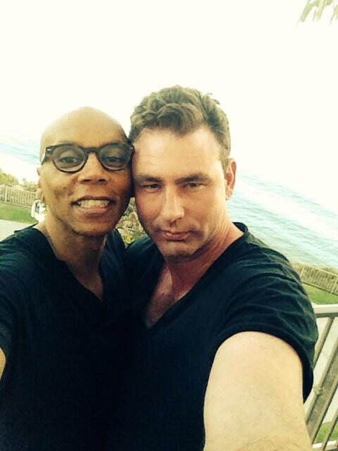 Adorable Picture of Ru and His Man! : r/rupaulsdragrace