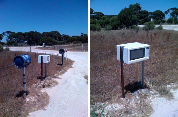 The outback redneck mailbox : r/australia
