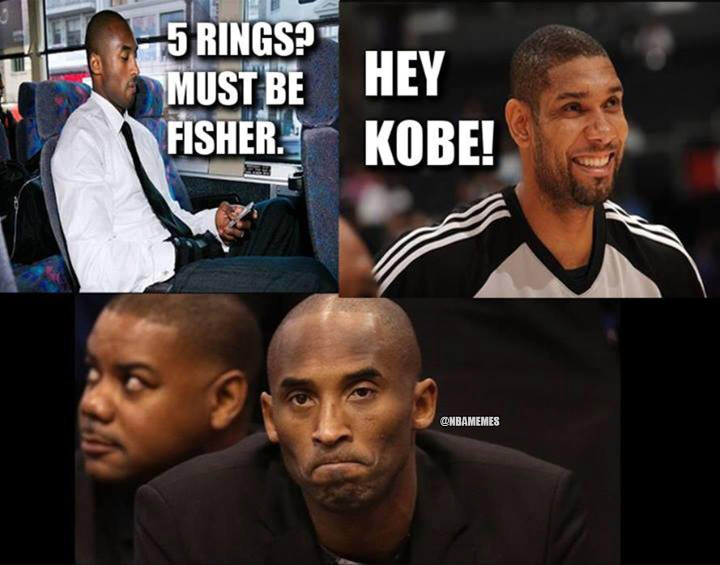Kobe Bryant 5 Rings Meme