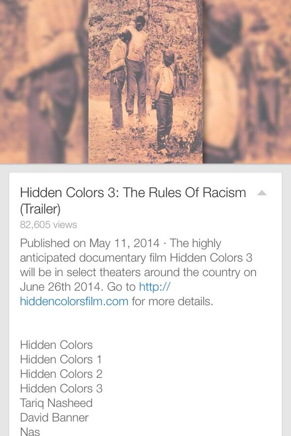When was the movie hidden colors 1 released - damerblog