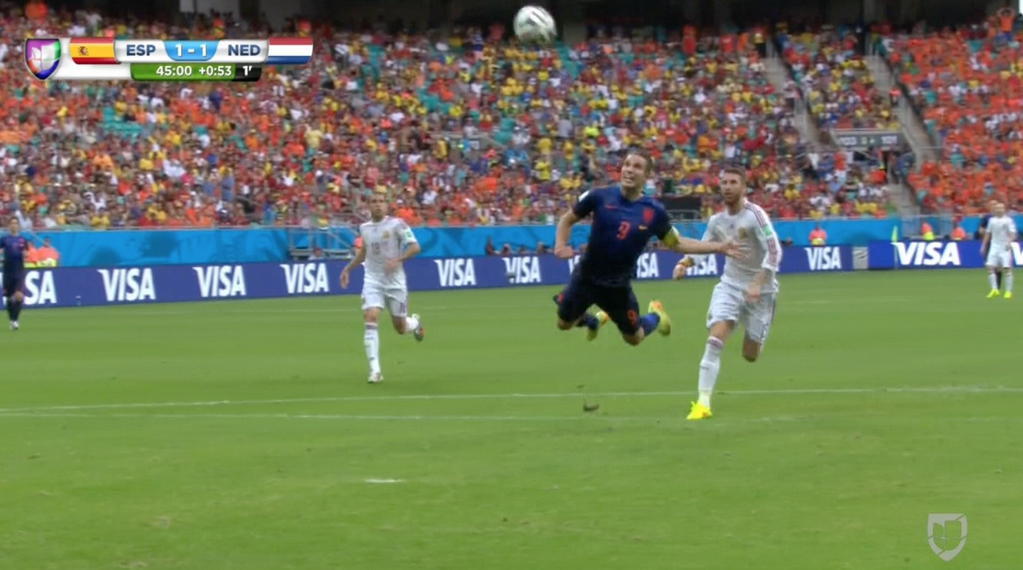 Robin Van Persie Header Gif