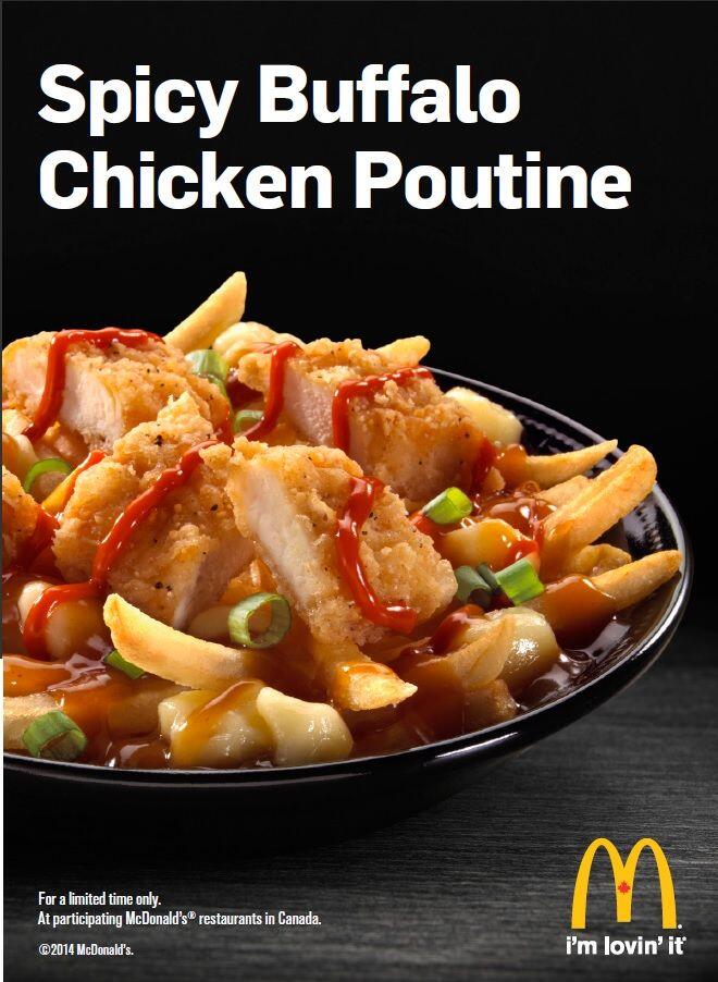 Canadians: Have you had McDonald's new Spicy Buffalo Chicken Poutine ...