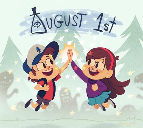 August 1st! : r/gravityfalls