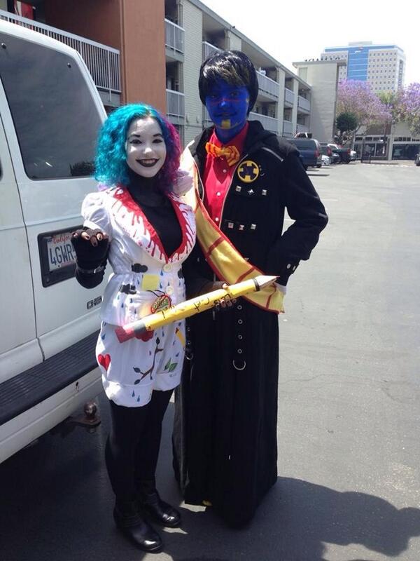 Dont Hug Me Im Scared Cosplay Clock