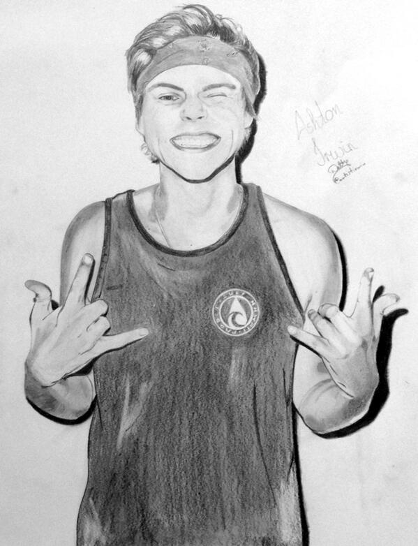 Ashton Irwin Drawing