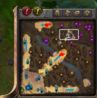League Of Legends Minimap